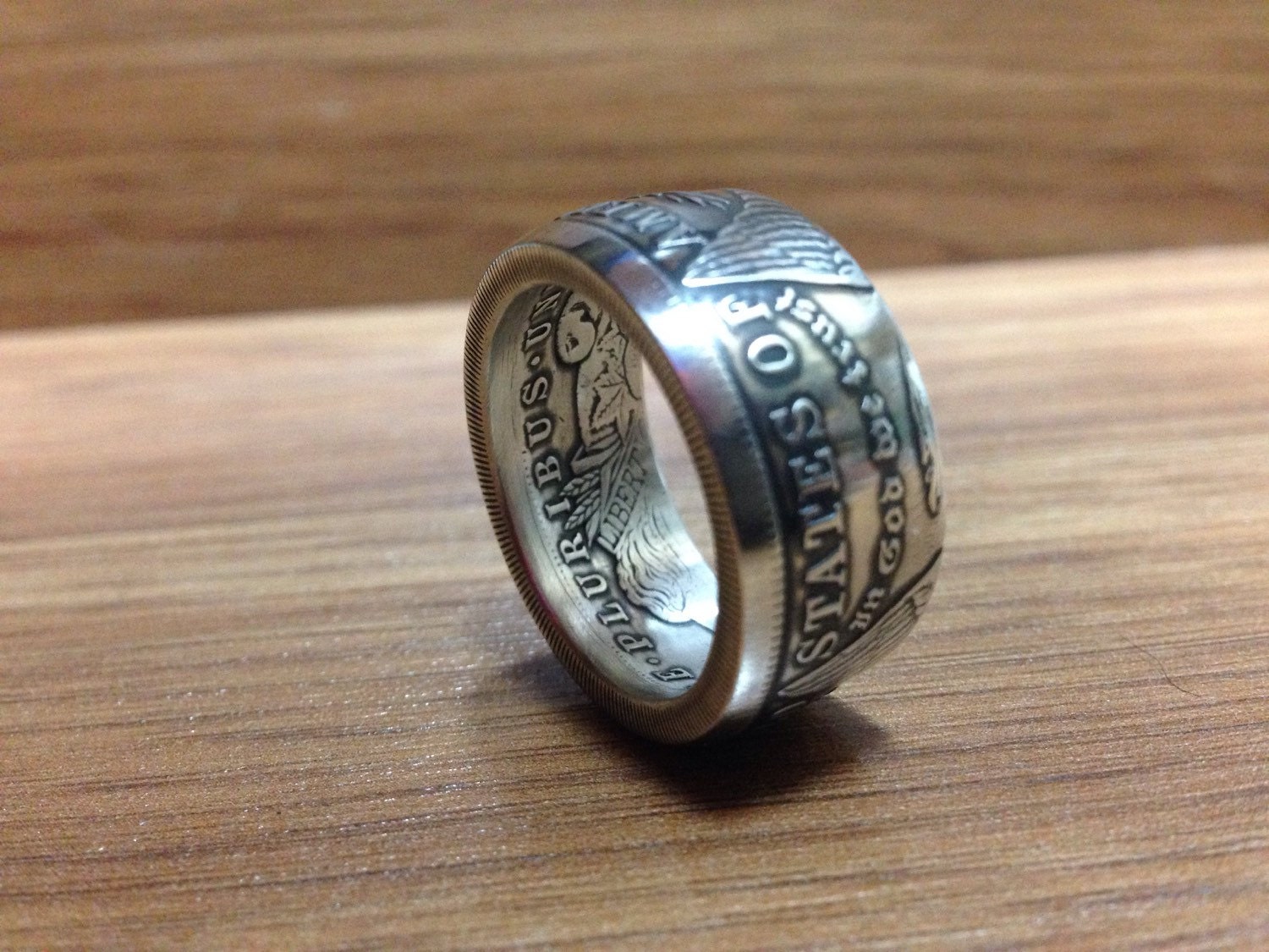 Morgan Dollar Coin Ring - Etsy