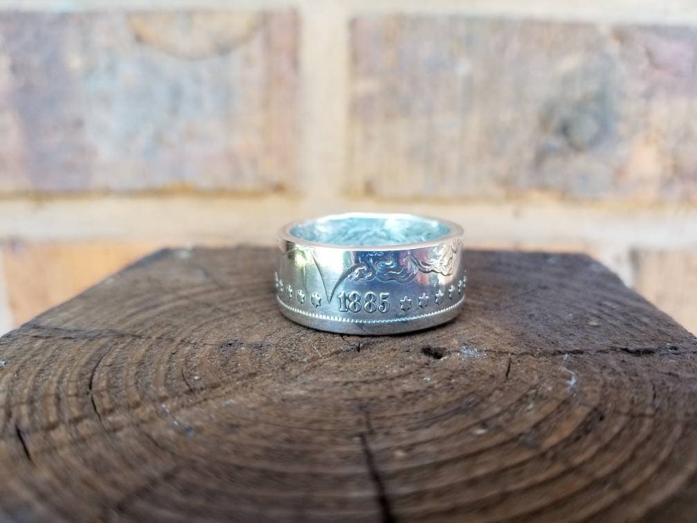 Morgan Dollar Coin Ring - Etsy