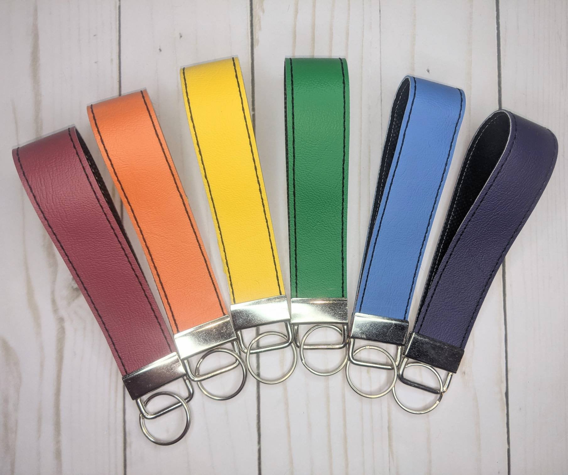 Wristlet Key Fob Loop Wrist Key Ring Holder Wrist Key - Etsy