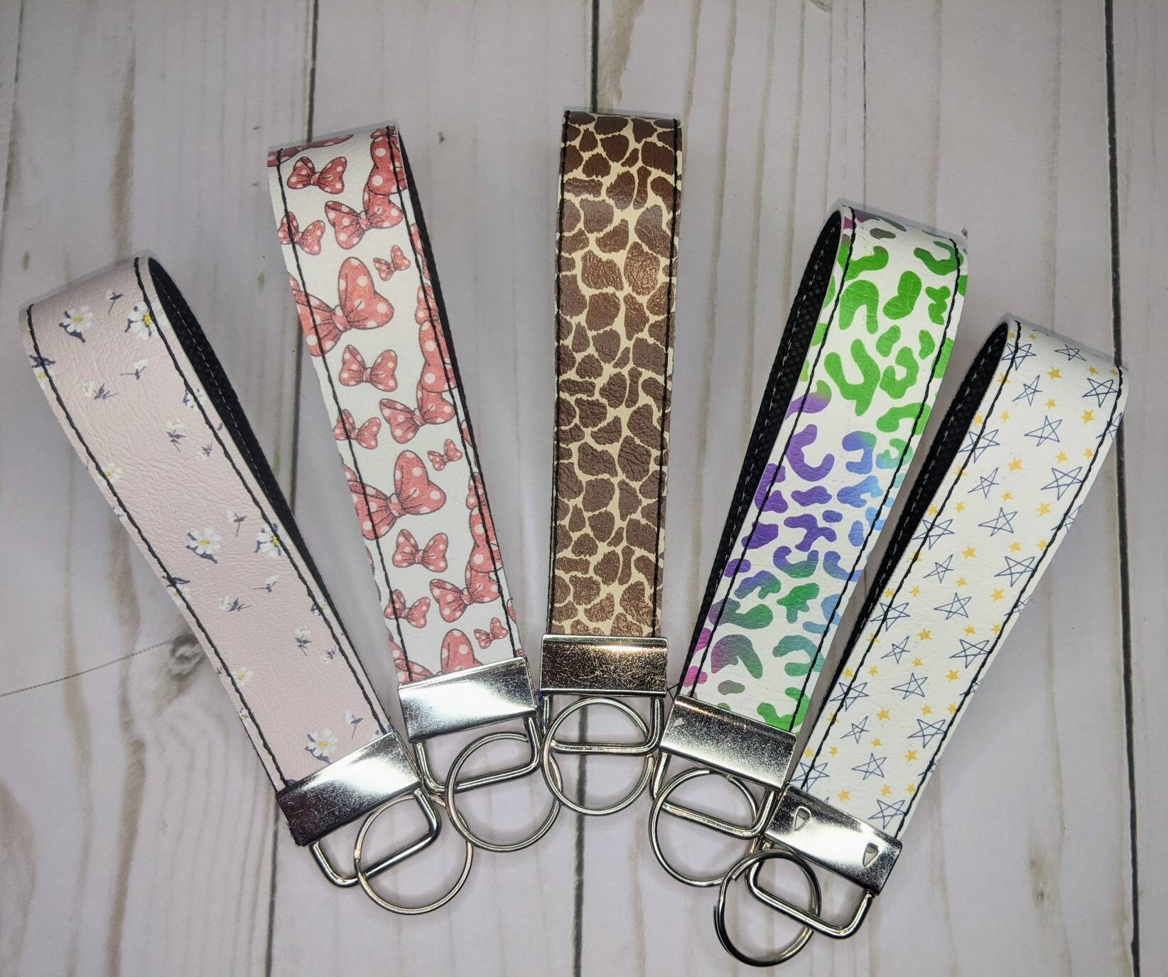Wristlet Key Fob, Loop Wrist Key Ring Holder, Wrist Key Lanyard ...