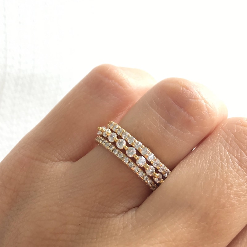 Stackable Rings - Etsy
