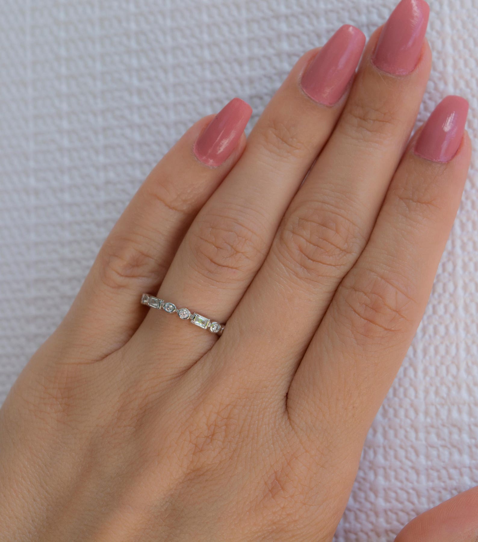 Sterling Silver Rhodium Plated High Quality Art Deco Ring Packed in A ...