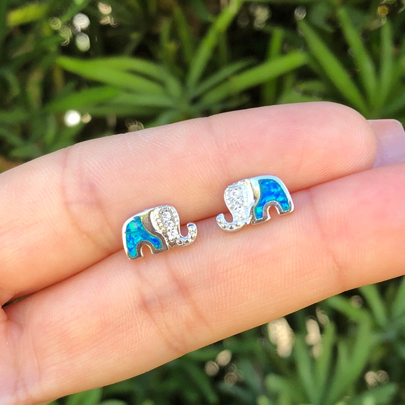 Elephant Earrings - Etsy