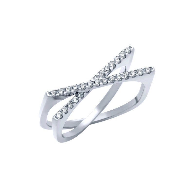 X Ring. Silver X Cross Ring. Criss Cross Ring. Crisscross - Etsy