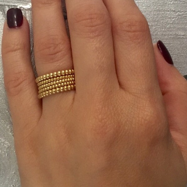 Stacking Ring Set - Etsy
