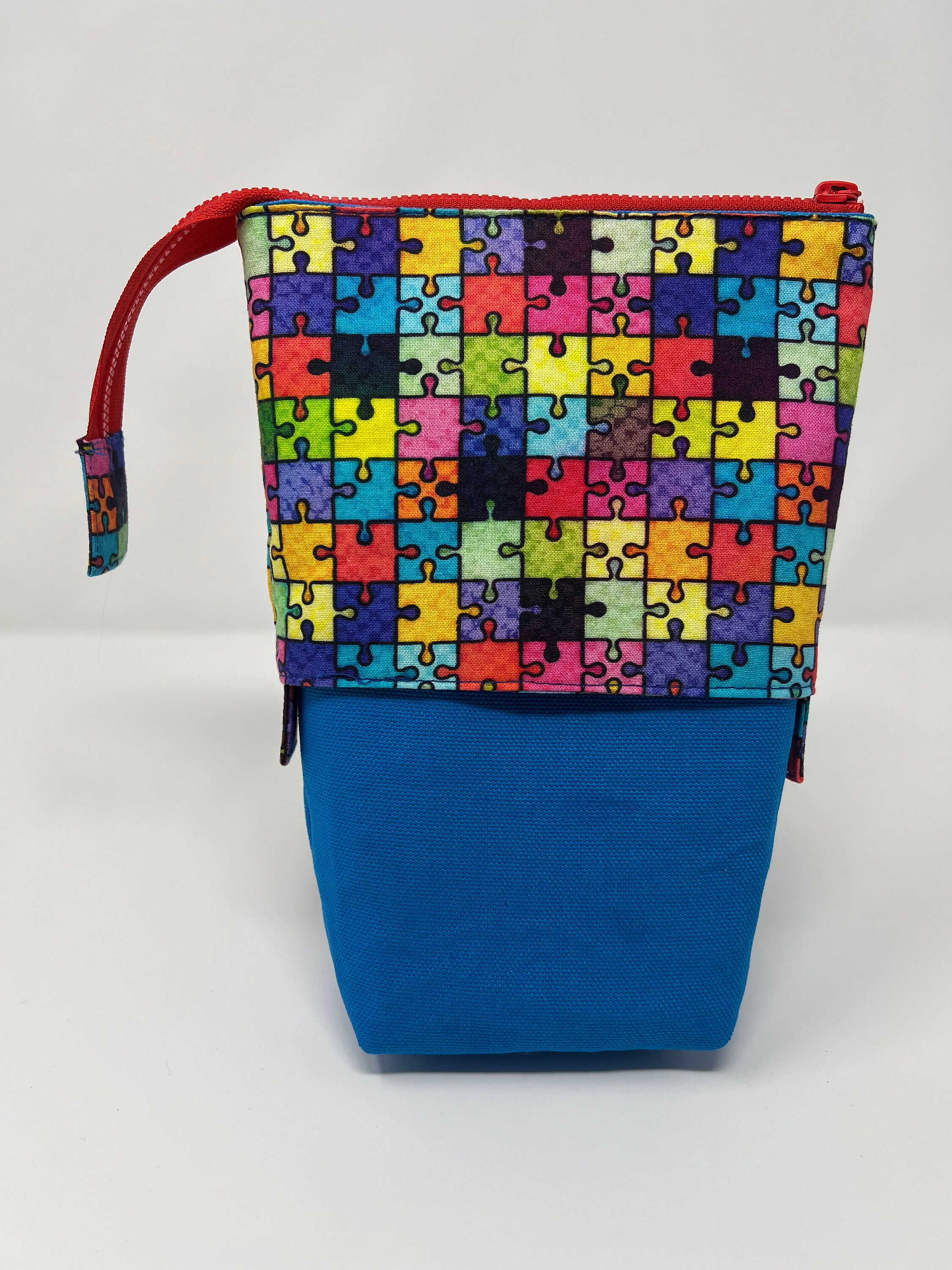 Colorful Puzzle Pieces Pen/pencil Slider Bag - Etsy