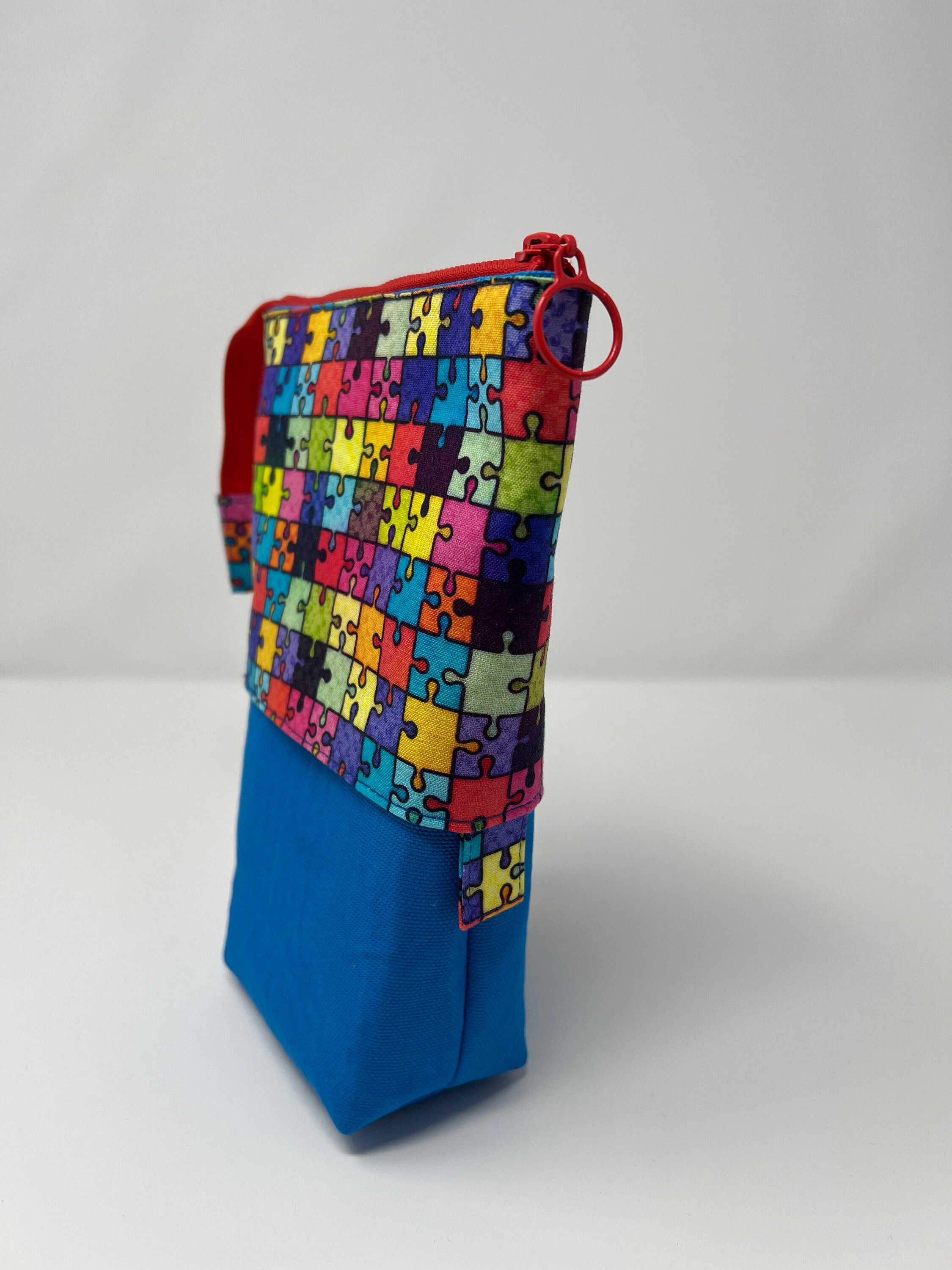 Colorful Puzzle Pieces Pen/pencil Slider Bag - Etsy