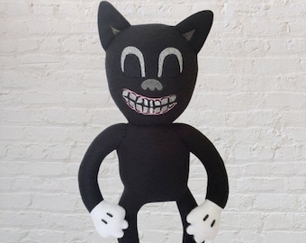 Cartoon Cat Plush - Etsy