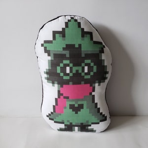 Deltarune Ralsei Pillow Plush, Unofficial, Indie Video Game, Handmade ...