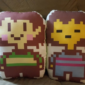 Undertale Chara Pillow Plush, Unofficial, Indie Video Game, Handmade - Etsy