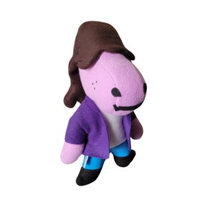 Deltarune Susie Normal Plush, Unofficial Indie Video Game Pillow ...