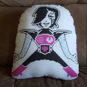 Undertale Mettaton EX Design 2 Plush Pillow, Unofficial, Indie Video ...