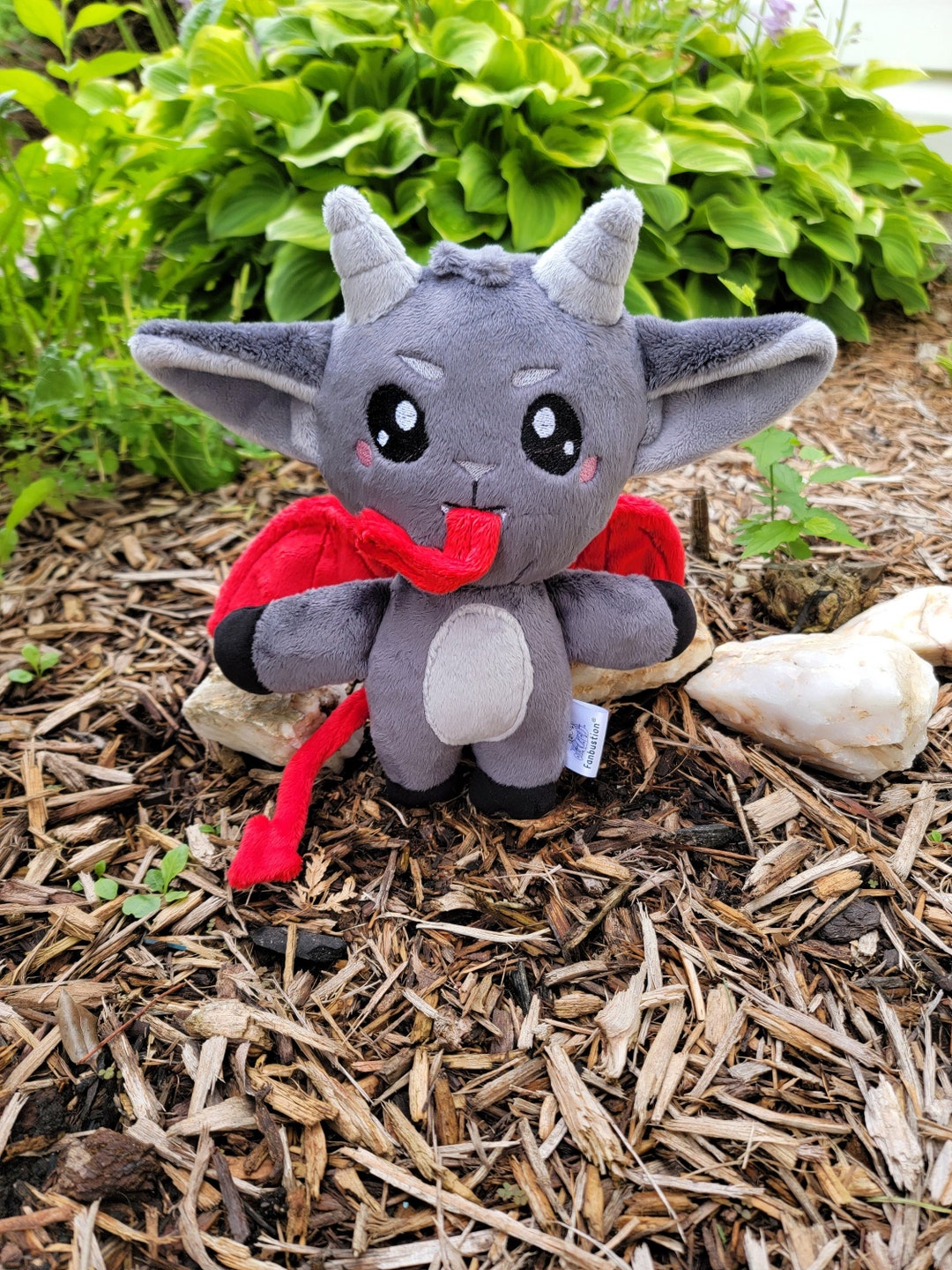 Jersey Devil Plush Cryptid, Kawaii Horror, Goth, Creepypasta, Handmade ...