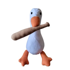 Goose Plush From the Untitled Goose Game, Unofficial, Video Game, Goose ...