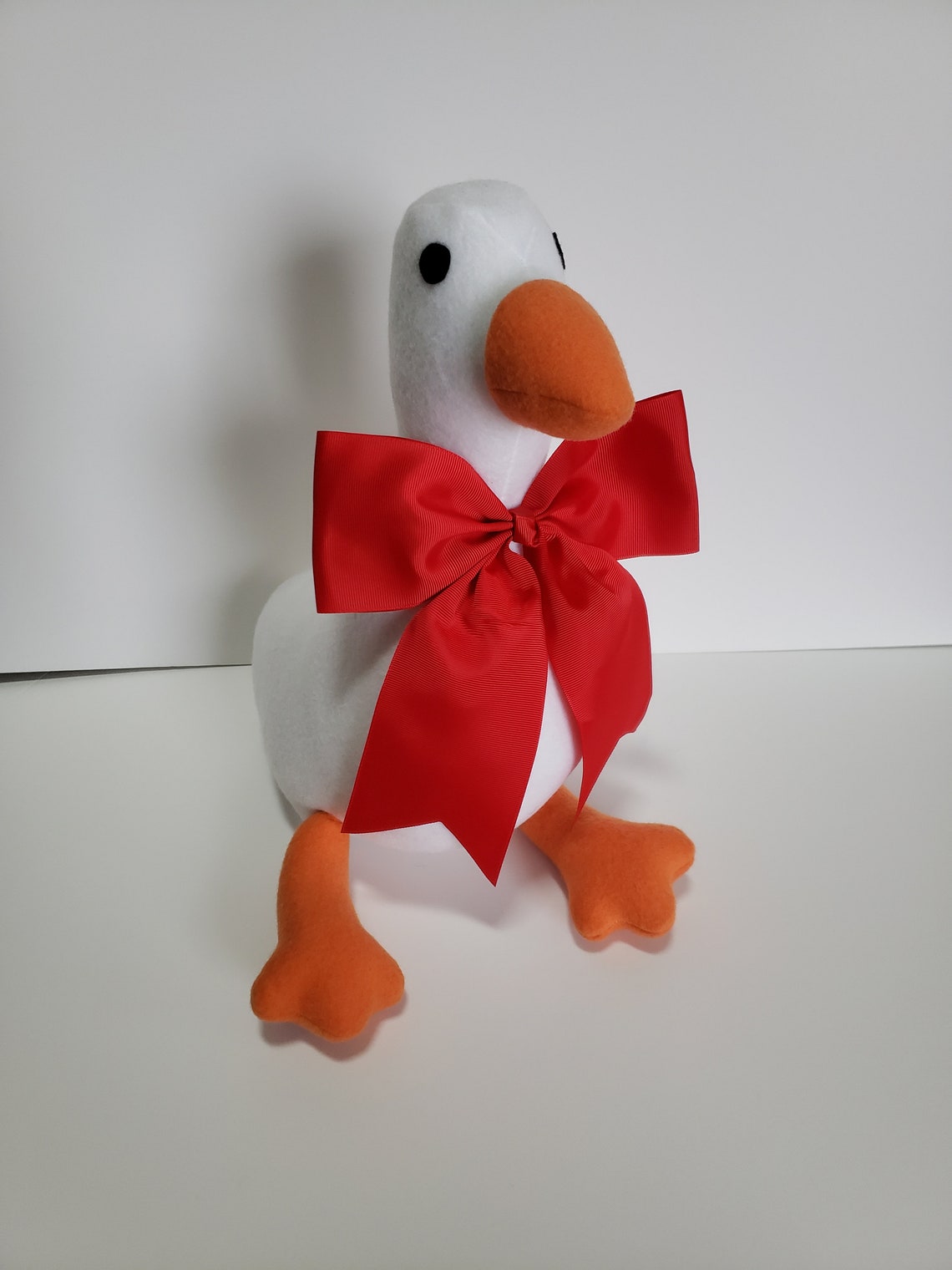 Goose plush from the Untitled Goose Game unofficial | Etsy