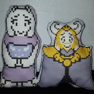 Undertale Asgore Plush Pillow, Unofficial, Indie Video Game, Handmade ...
