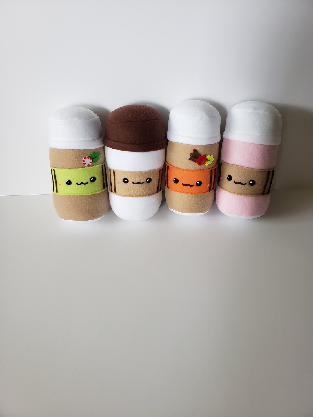 Kawaii Coffee Plush, Ready to Ship, Cute Food Pillow, Play Food Toy ...
