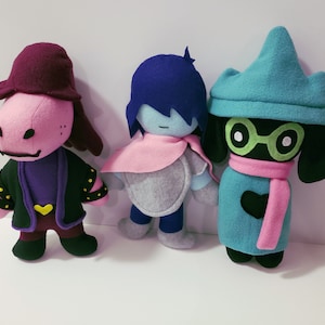 Deltarune Kris Plush, Unofficial, Indie Video Game Pillow, Handmade - Etsy