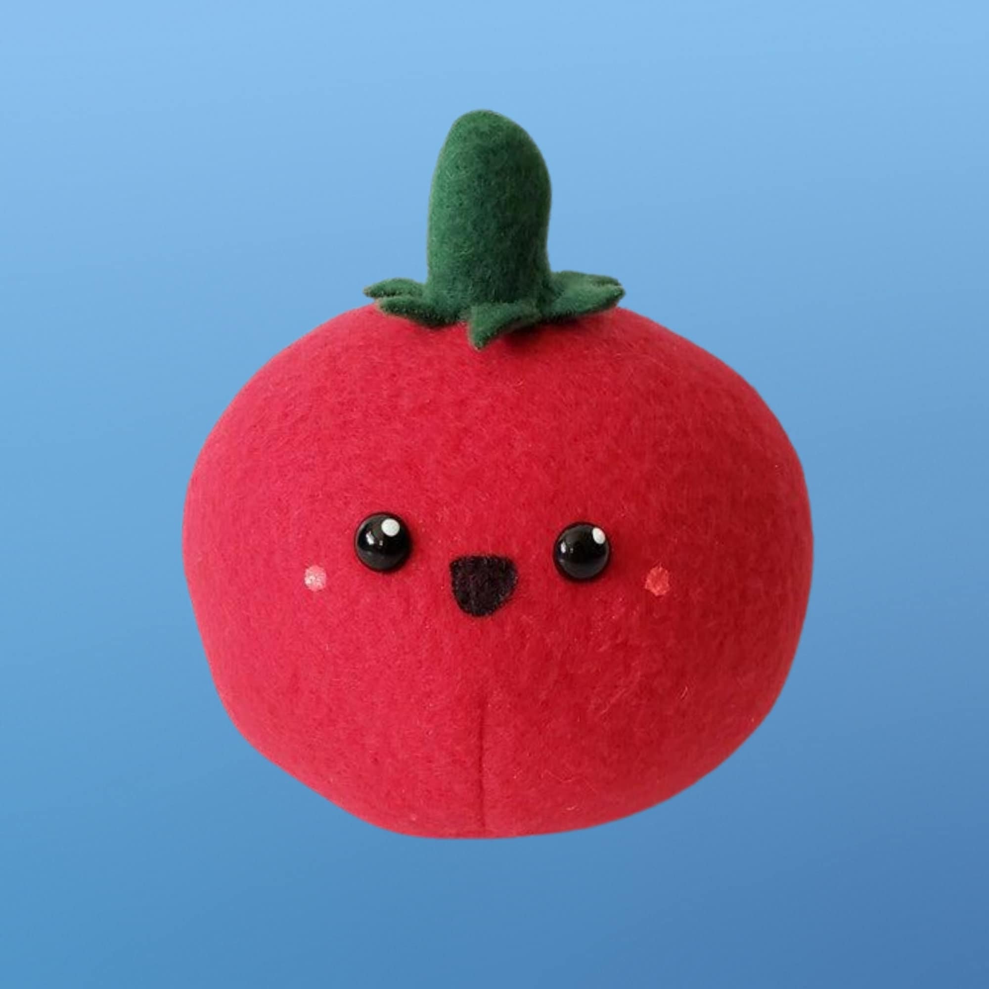 Kawaii Tomato Plush Cute Vegetable Food Pillow Play Food Toy