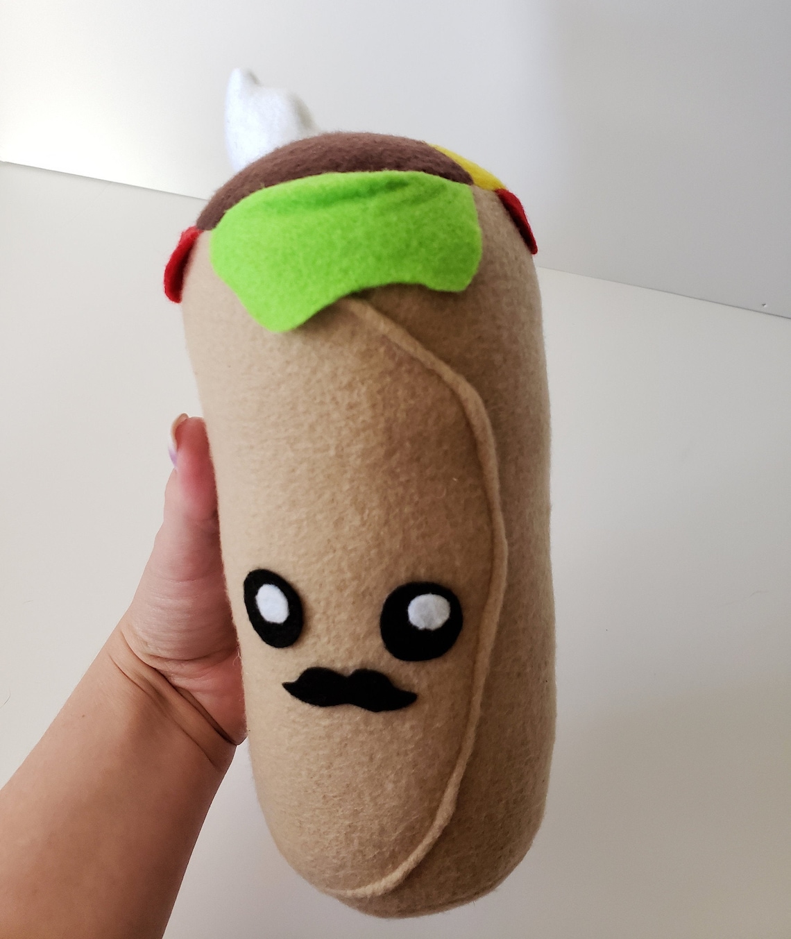 Cute Kawaii Burrito Plush | Etsy