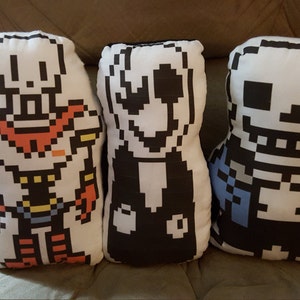 Undertale Gaster Plush Pillow, Unofficial, Indie Video Game, Handmade ...