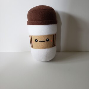 Kawaii Coffee Plush, Ready to Ship, Cute Food Pillow, Play Food Toy ...