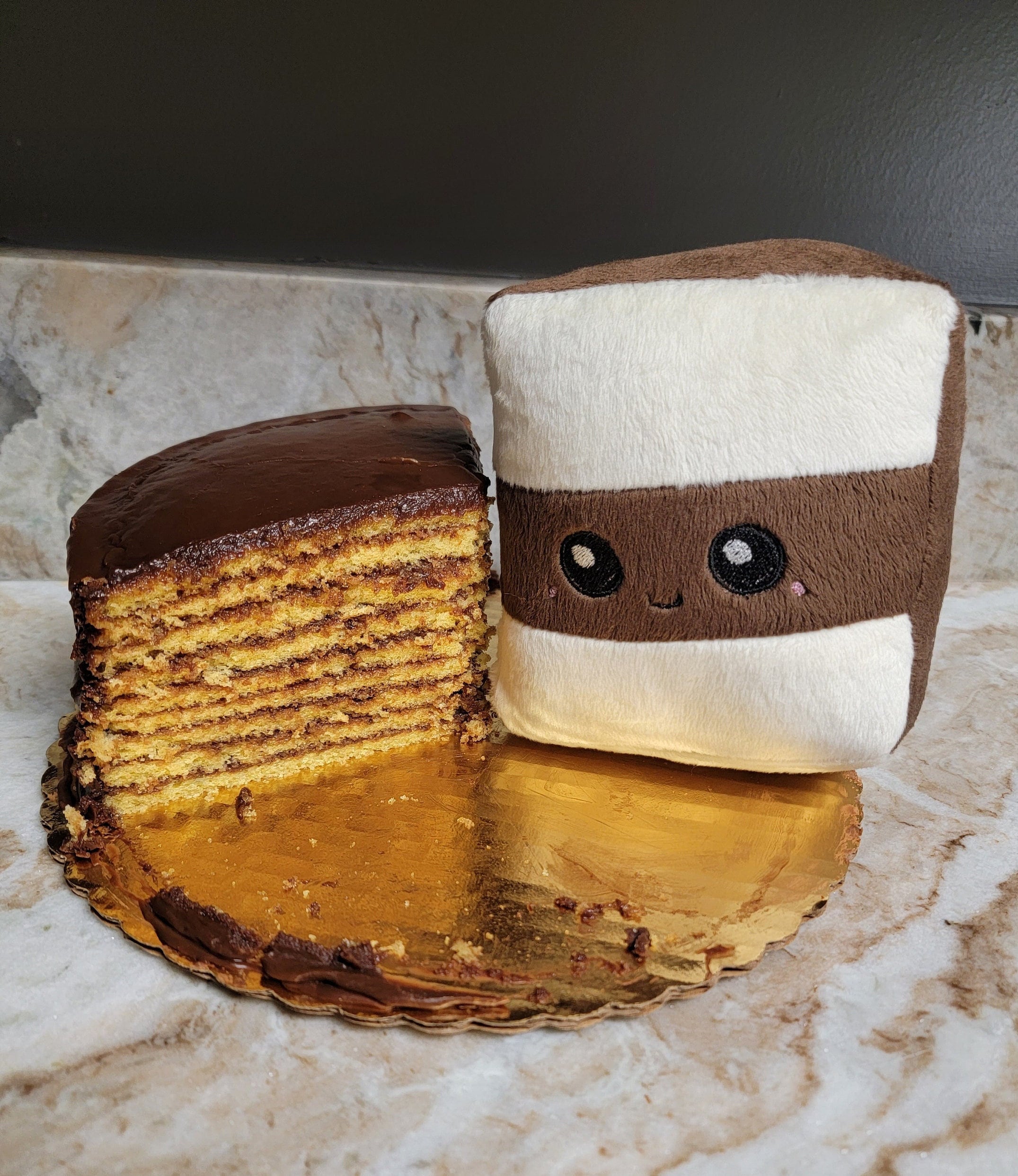 Kawaii Little Cake Plush Birthday Cake | Etsy