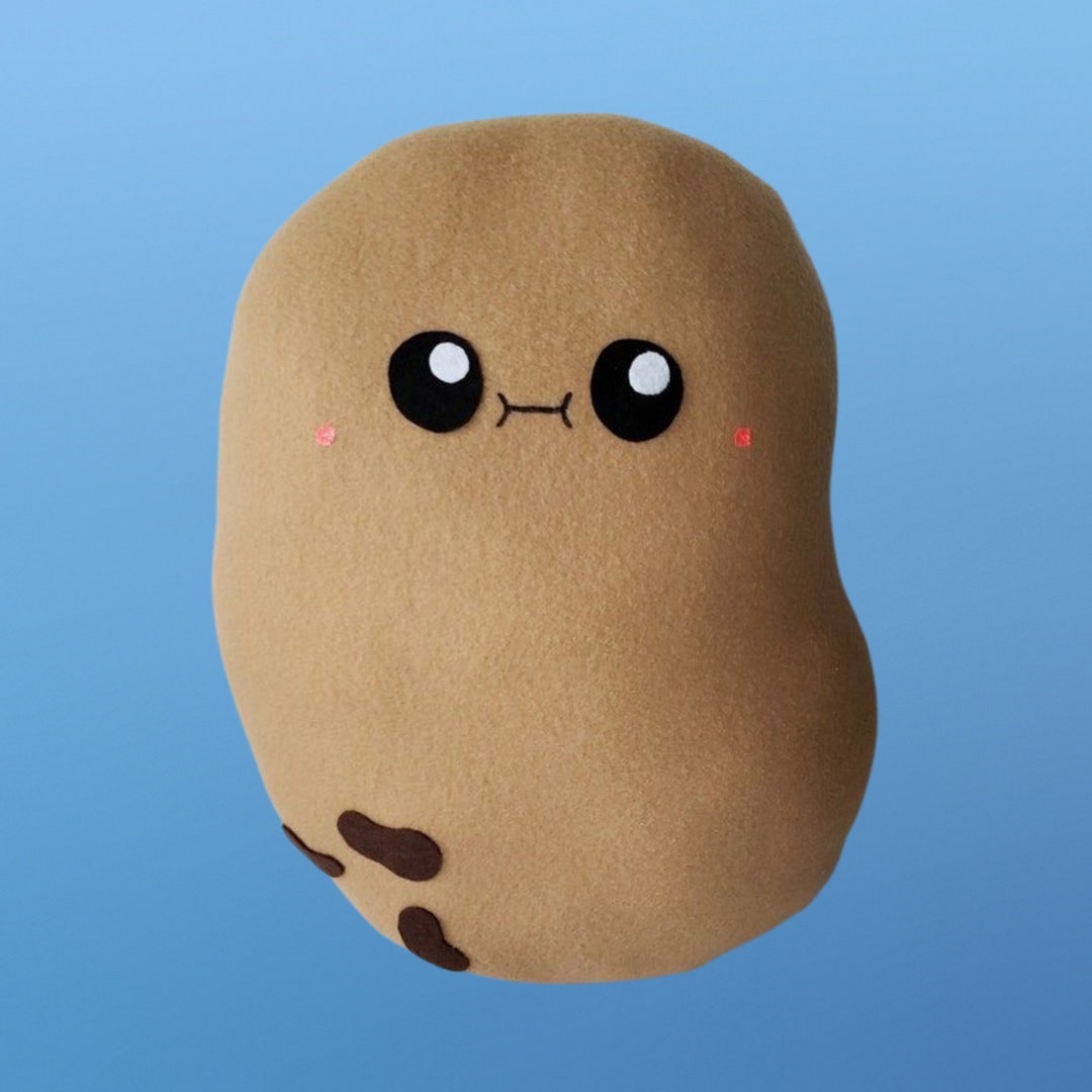 Kawaii Large Potato Plush, Cute Food Pillow, Play Food Toy, Big - Etsy