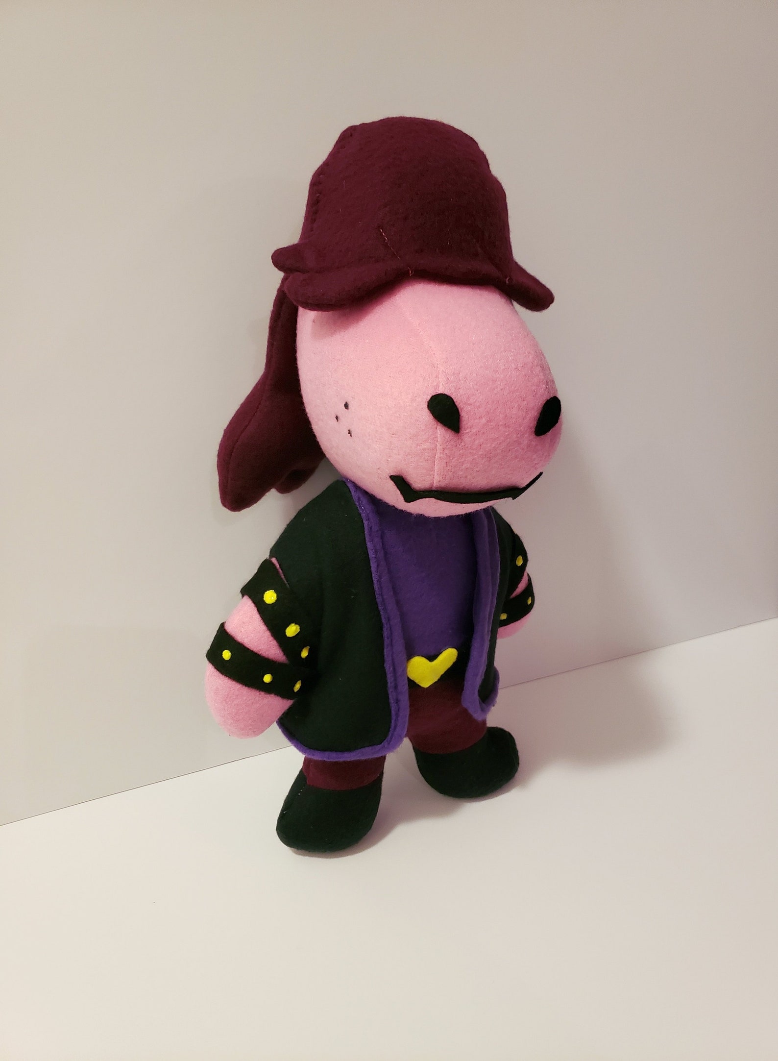 Deltarune Susie Plush, Unofficial Indie Video Game Pillow, Handmade - Etsy
