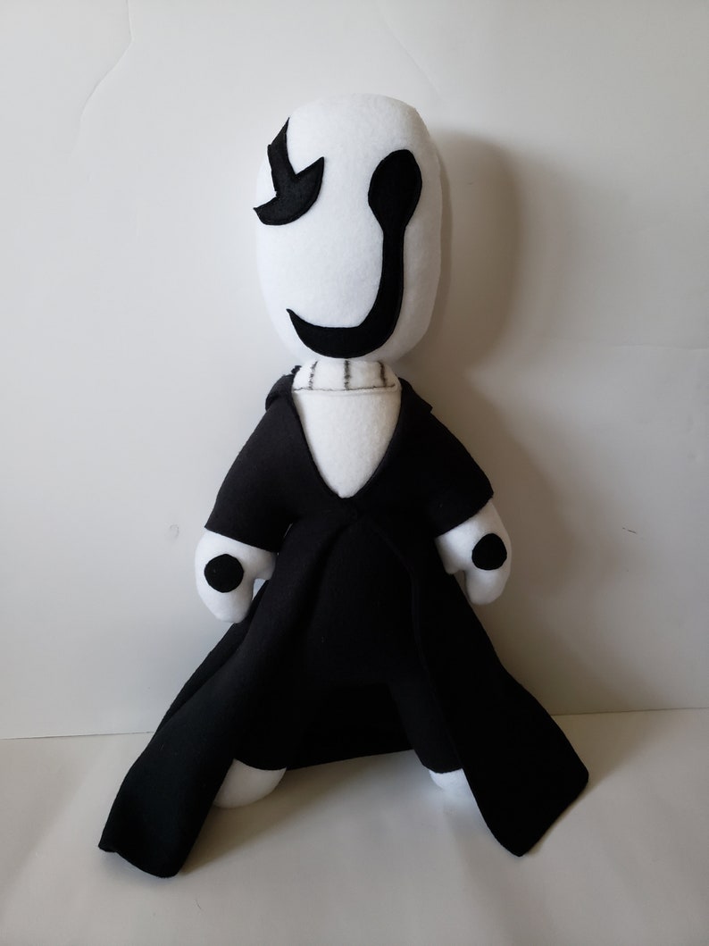 Undertale Gaster Plush, Unofficial, Video Game Toy, Handmade - Etsy