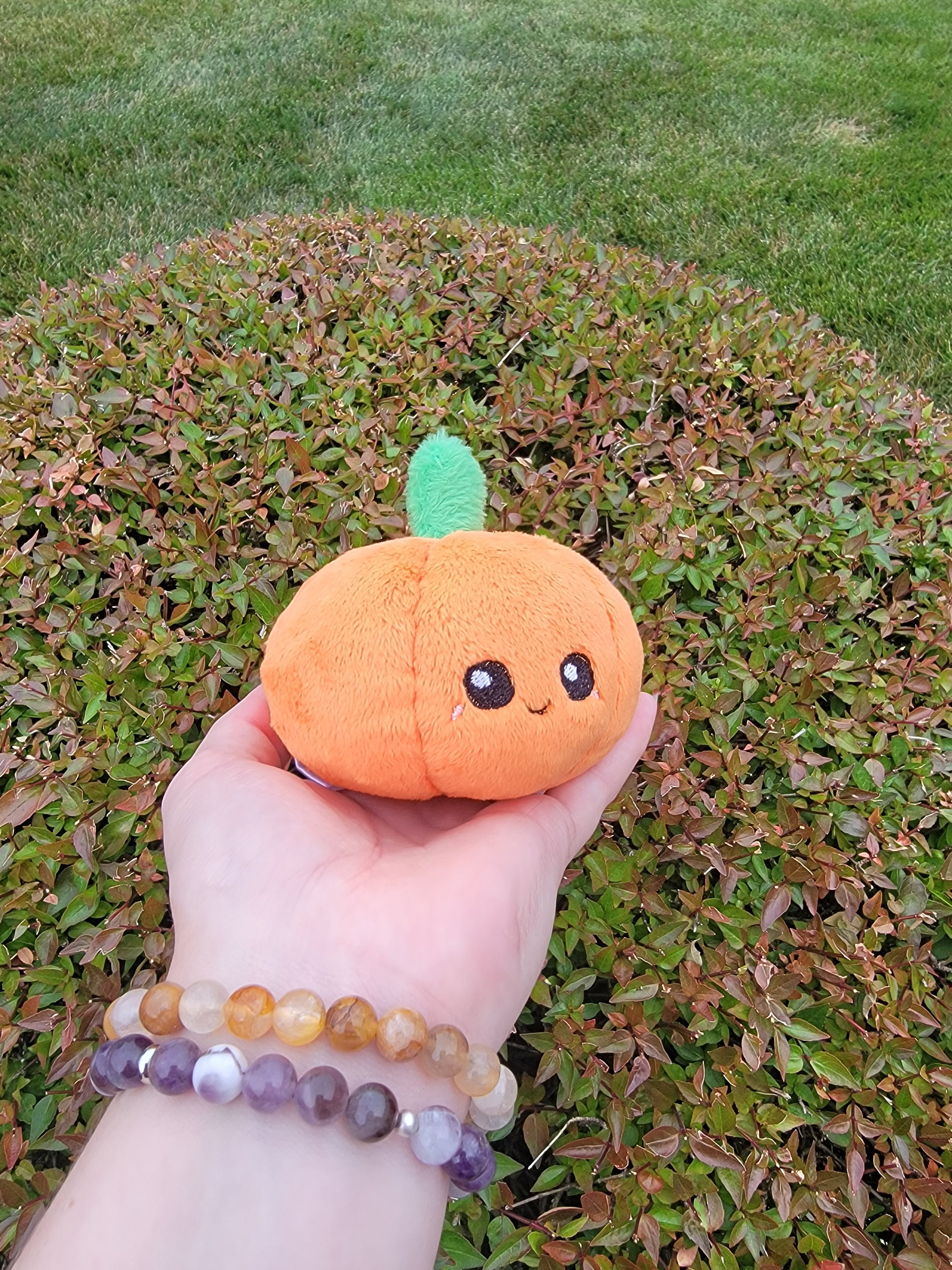 Kawaii Little Pumpkin Plush, Cute Fruit Food Pillow, Soft Play Plush ...