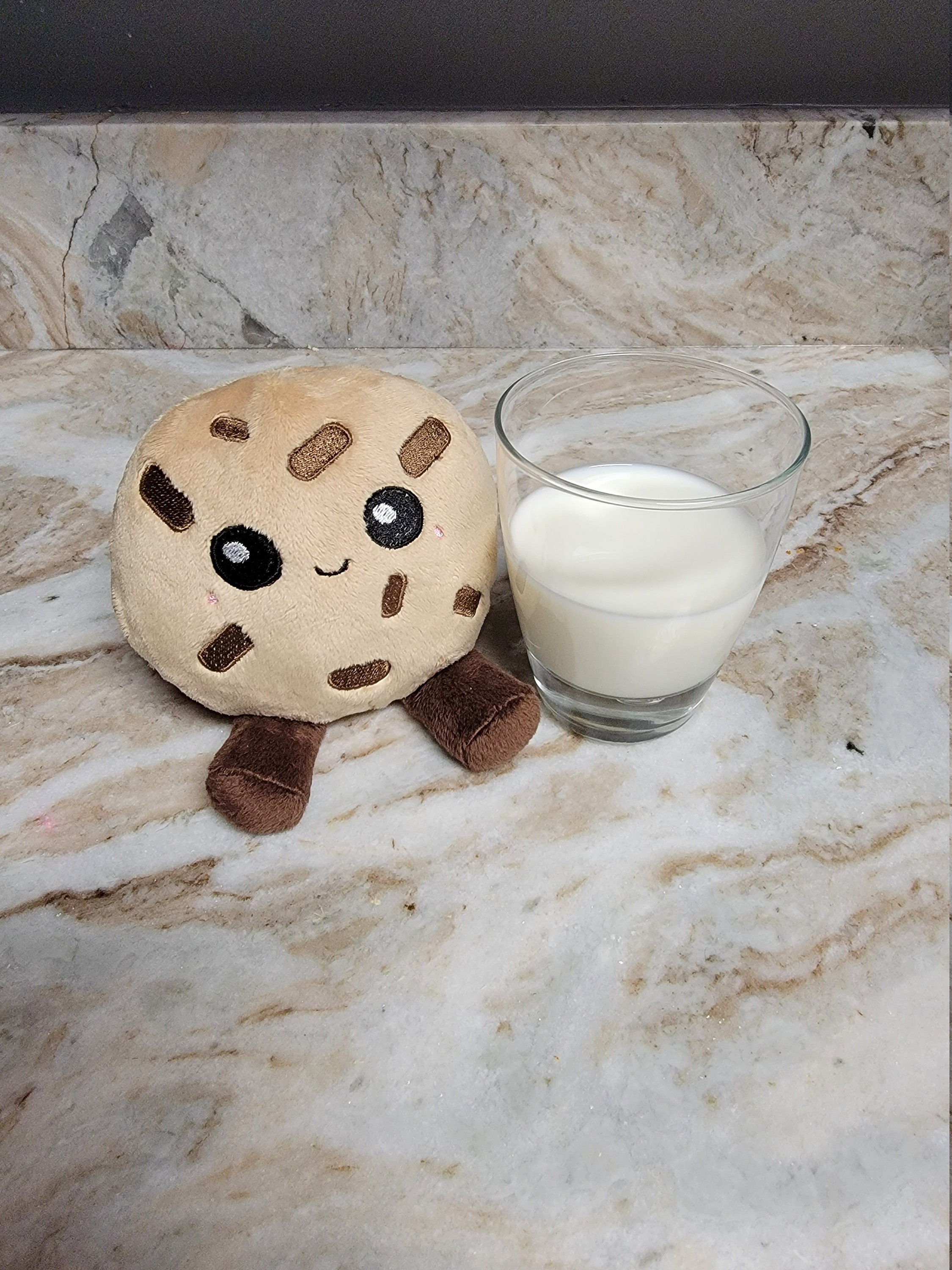 Kawaii Little Chocolate Chip Cookie Plush, Cute Food Plush, Play Food ...