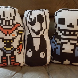 Undertale Gaster Plush Pillow, Unofficial, Indie Video Game, Handmade ...