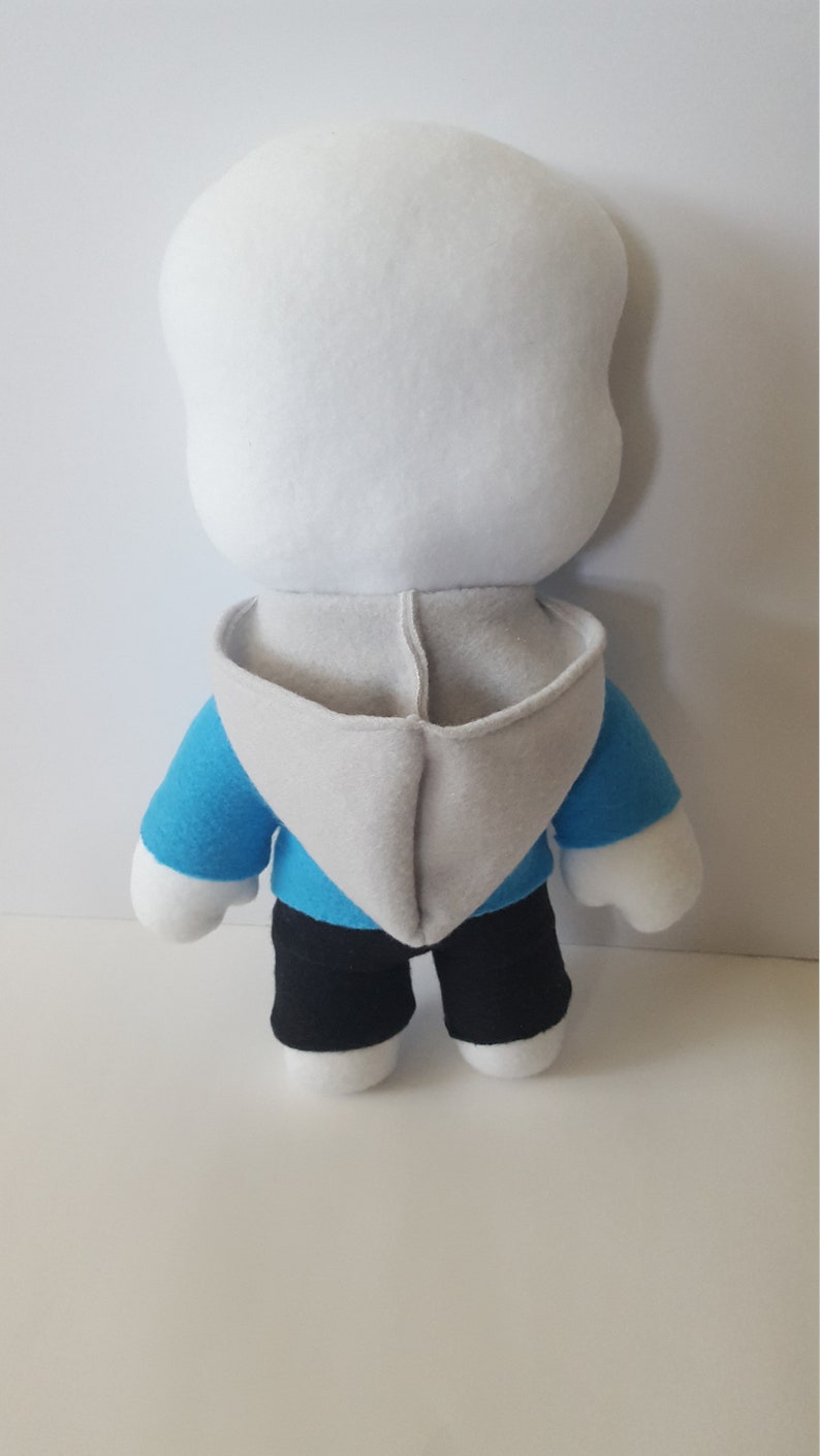 Undertale Sans Plush, Unofficial Indie Video Game Pillow, Handmade - Etsy
