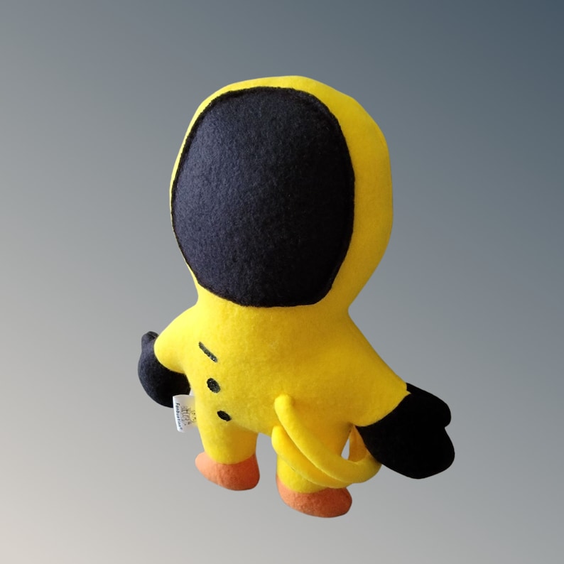 Backrooms Hazmate Yellow Suit Men SCP Plush, Unofficial, Horror Video ...