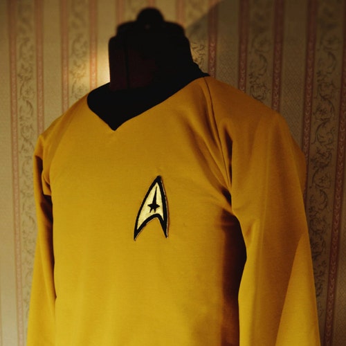 Star Trek Tunic Captain James T. Kirk Tunic Replica - Etsy