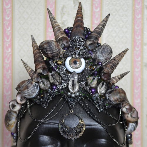 Shell Mermaid Siren Crown Headpiece any Design Possible - Etsy