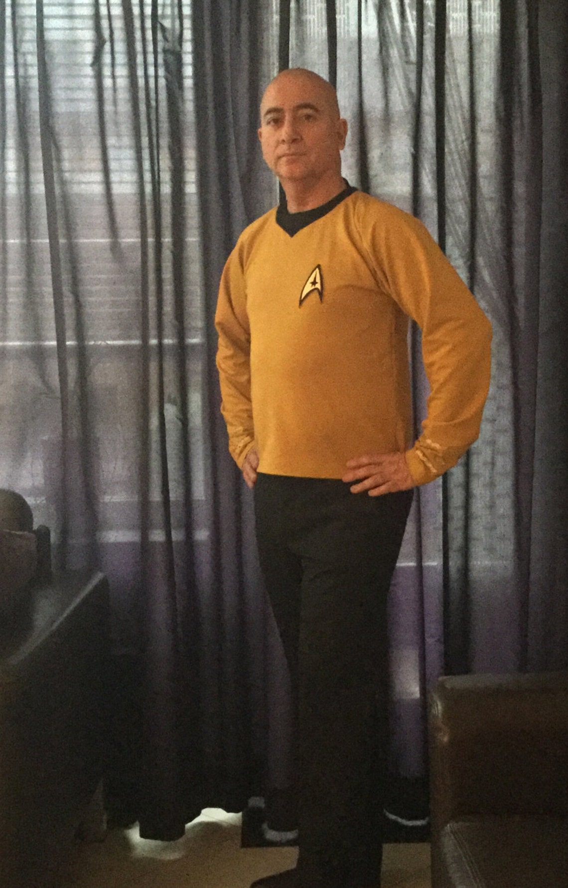 Star Trek Tunic Captain James T. Kirk Tunic Replica - Etsy