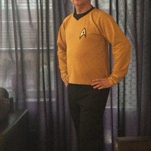 Star Trek Tunic - Captain James T. Kirk Spock Tunic Replica - Etsy