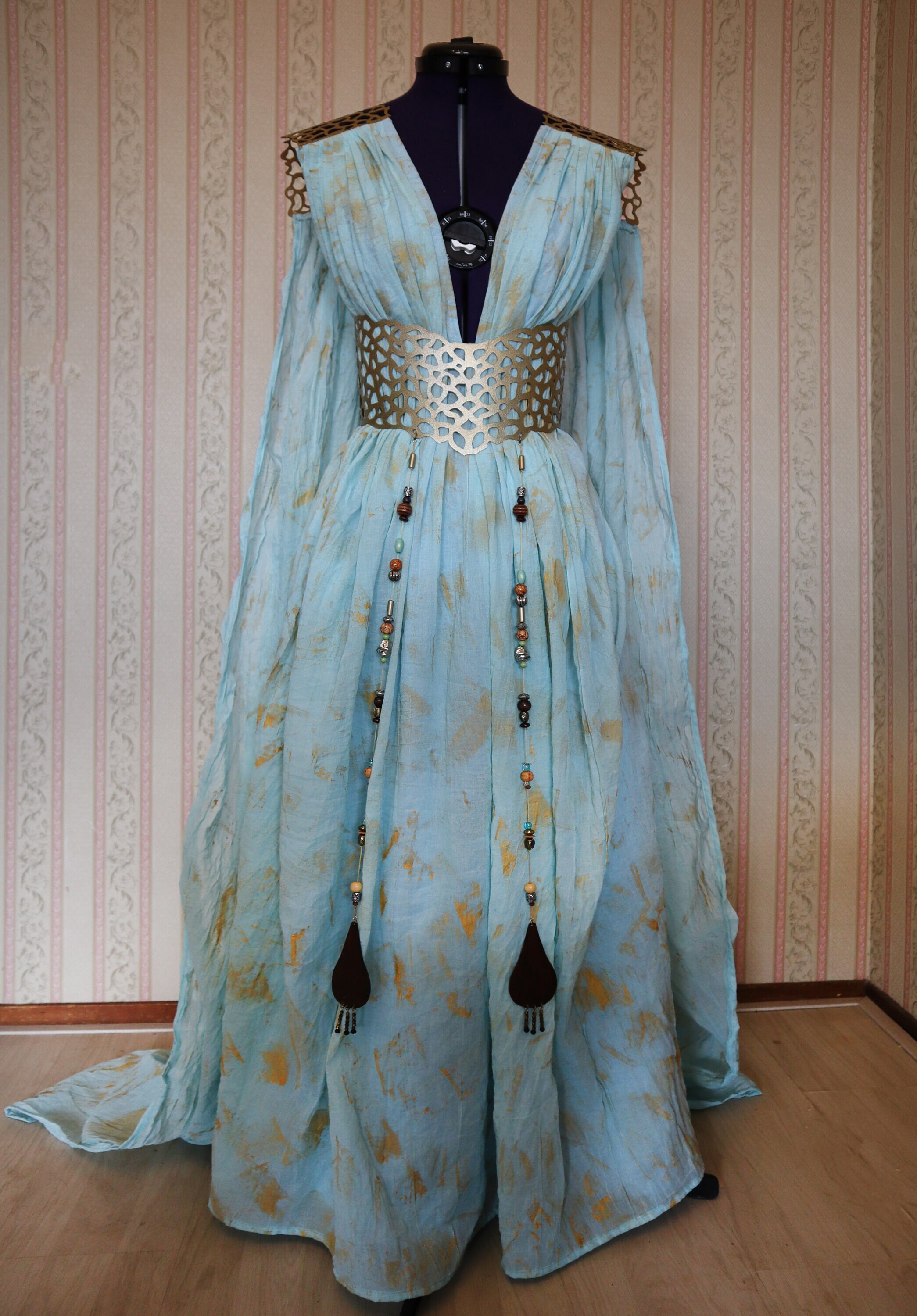 Daenerys Dress Qarth Game of Thrones Targaryan - Etsy