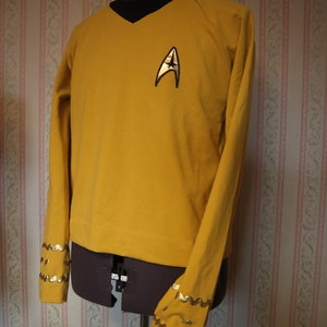 Star Trek Tunic - Captain James T. Kirk Spock Tunic Replica - Etsy