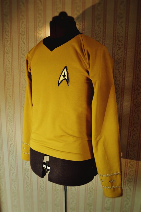 Star Trek Tunic Captain James T. Kirk Tunic Replica - Etsy