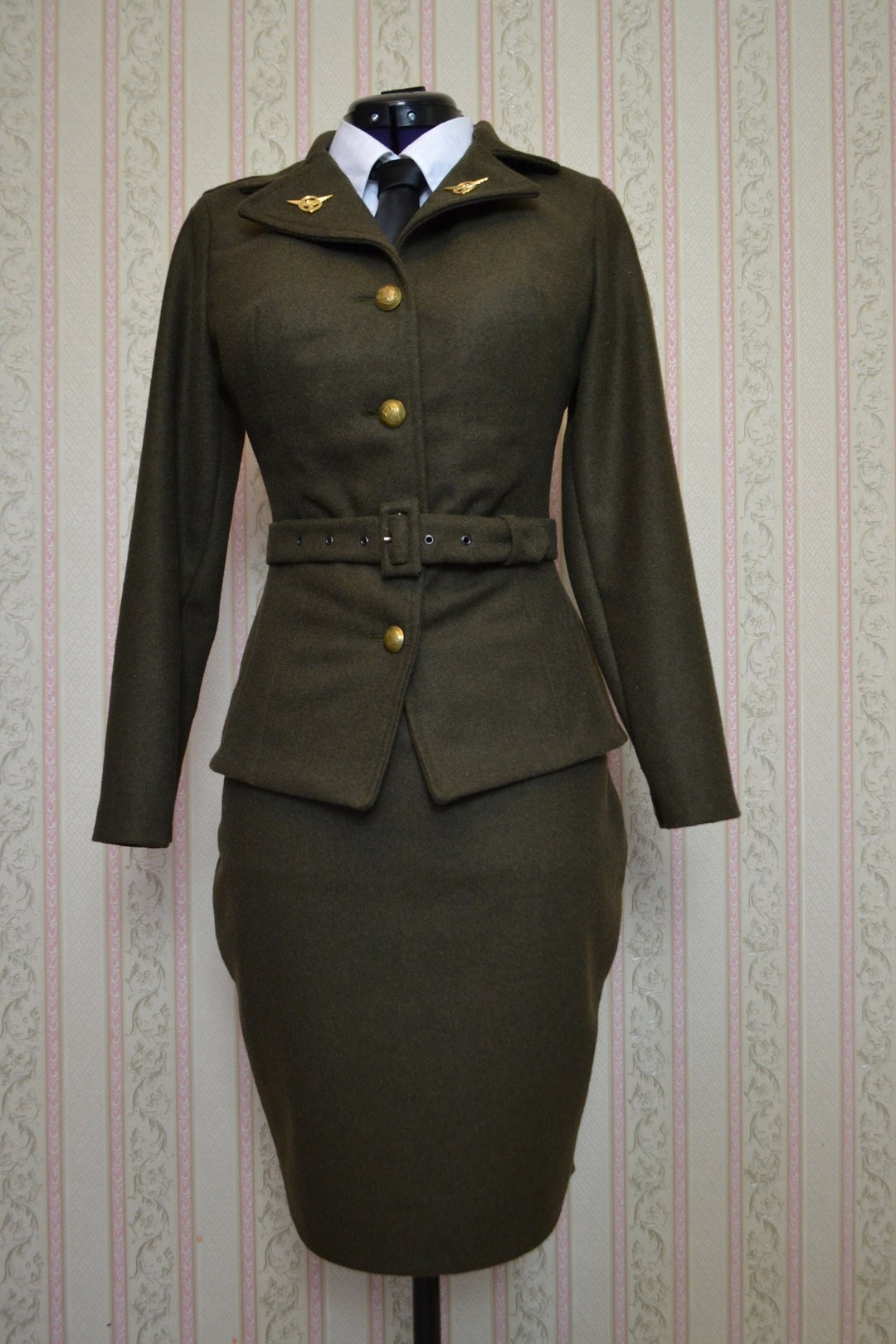 Agent Peggy Carter American Army Uniform 1940 1950 - Etsy