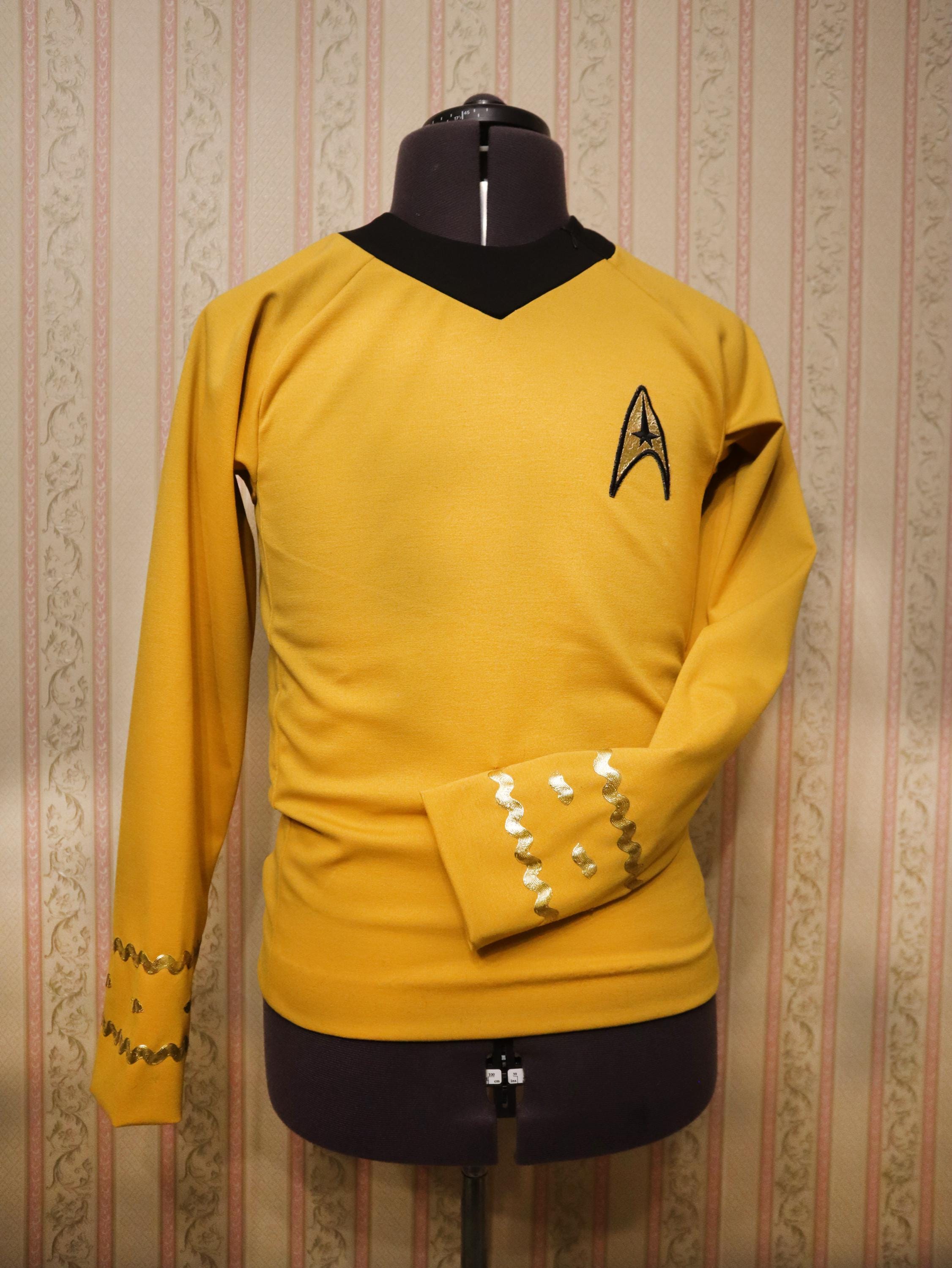 Star Trek Tunic - Captain James T. Kirk Spock Tunic Replica - Etsy