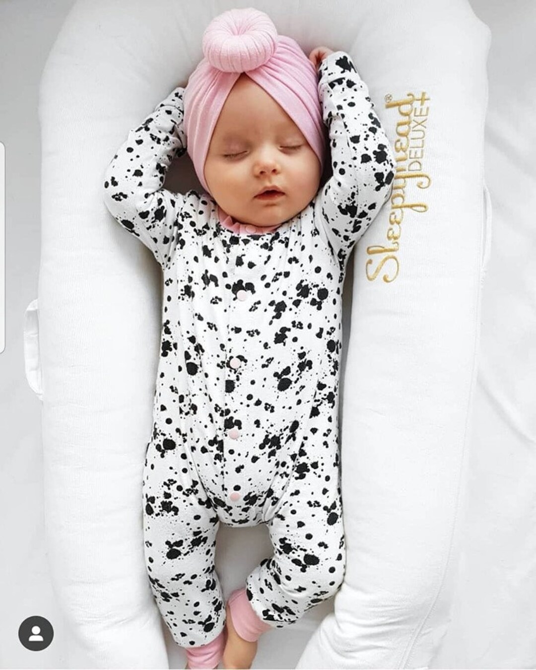 Monosplatter Baby Romper: Alternative Baby Clothes, Lottie & Lysh - Etsy