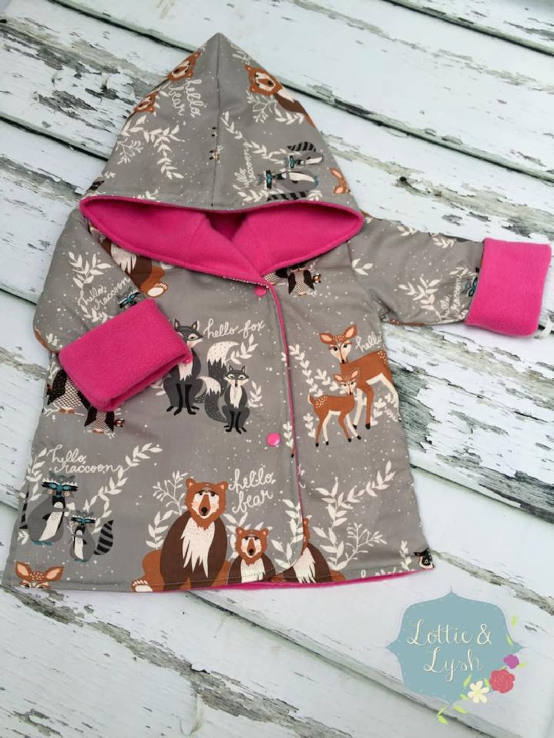 Girls Handmade Clothing Toddler Girl Coat Reversible Girls - Etsy