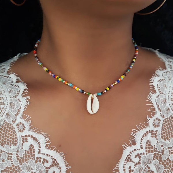 Rainbow Shell Etsy