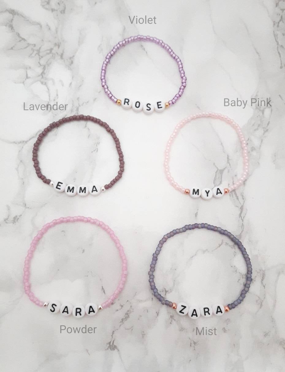 Name Bracelet Initial Bracelet Custom Name Bracelet Name | Etsy