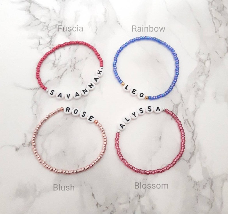 Name Bracelet Initial Bracelet Custom Name Bracelet Name - Etsy