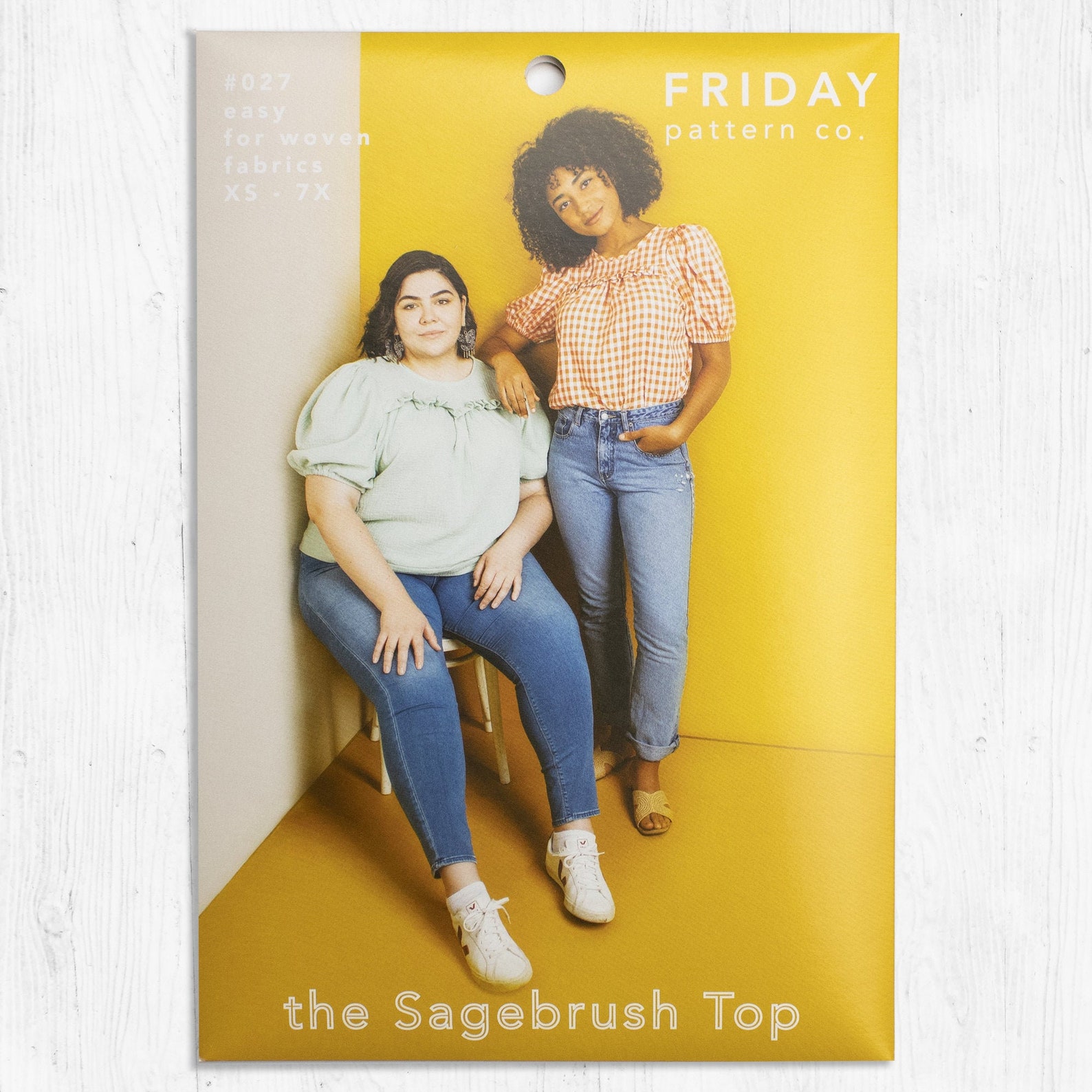 The Sagebrush Top Sewing Paper Pattern Friday Pattern | Etsy